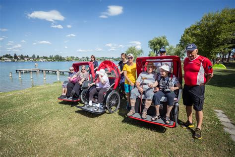 Rikscha Ausflug In Neufeld Arbeiter Samariter Bund Landesverband Wien