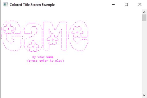 console application color text and background programming is fun