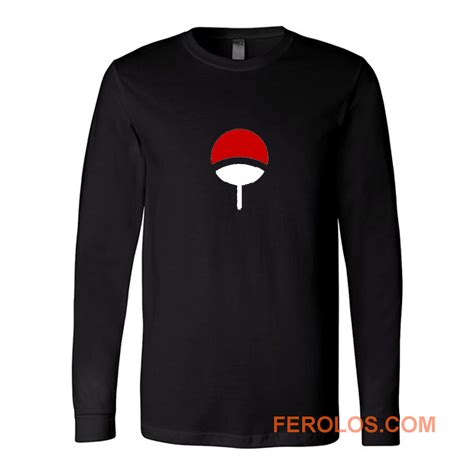Clans Logo Uchiha Naruto Anime Long Sleeve Feroloscom