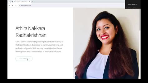 Athira R On Linkedin Webdevelopment Portfolio Personalwebsite Html Css Javascript Nodejs