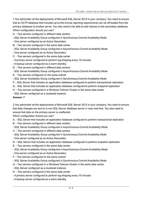 Ppt Microsoft Mcsa Administering Microsoft Sql Server 2012 Databases
