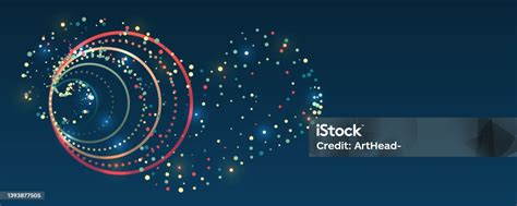 많은 양의 데이터를 시각화합니다 정보의 추상적 인 변환 정렬 데이터 조각화 처리 비즈니스 분석 파동과 입자의 형태로 정보의 흐름 0명에 대한 스톡 벡터 아트 및 기타 이미지