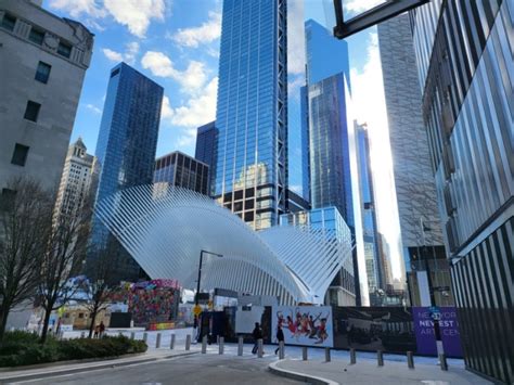 뉴욕 여행 4 차이나타운 월드트레이드센터 오큘러스 월스트리트 황소상 덤보 브루클린 브리지 네이버 블로그