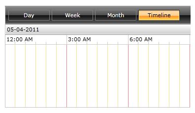 Wpf Scheduleview Styling The Timeruleritems Telerik Ui For Wpf