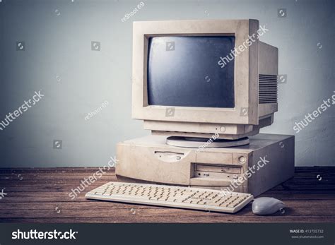 Old Computer Monitor Images Stock Photos Vectors Shutterstock