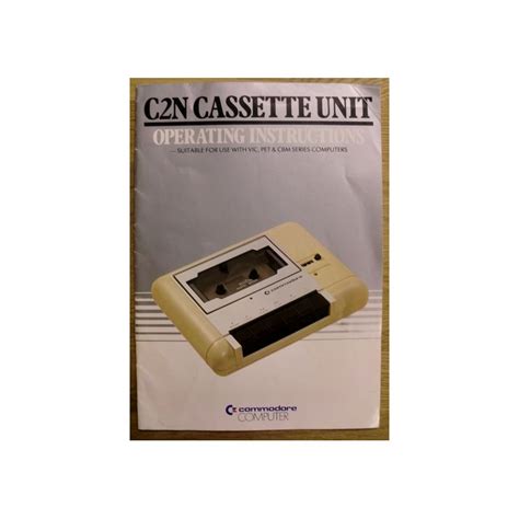 Commodore C2n Cassette Unit Obriens Retro And Vintage
