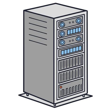 Computer Technology Server Vector Art Icons And Graphics For Free Download