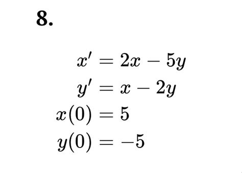 Solved Solving Initial Value Problems Solve Each Of The