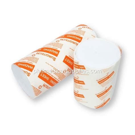 Wadding Sheet Roll Surgitech Philippine Medical Supplies