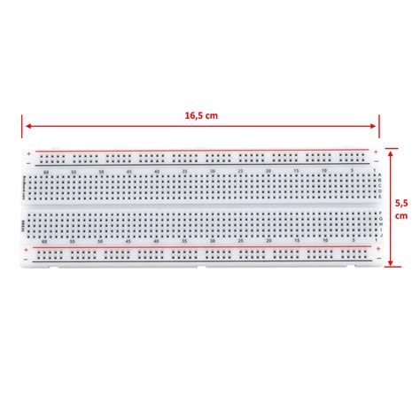 Protoboard Pontos Arduino E Cia
