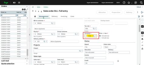Adding Controls To Fields In Sage X3 Sage X3 Tips Tricks And Components