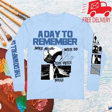 Adtr A Day To Remember Store Merch Downfall Long Sleeve Tee Newest
