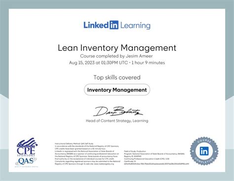 jesim ameer on linkedin certificate of completion