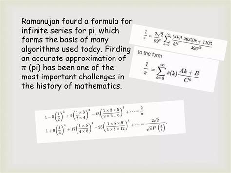 Srinivasa Ramanujan 1 Pptx Physics Science