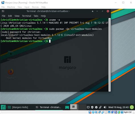 Vboxsvga Invalid Settings Virtualization Manjaro Linux Forum