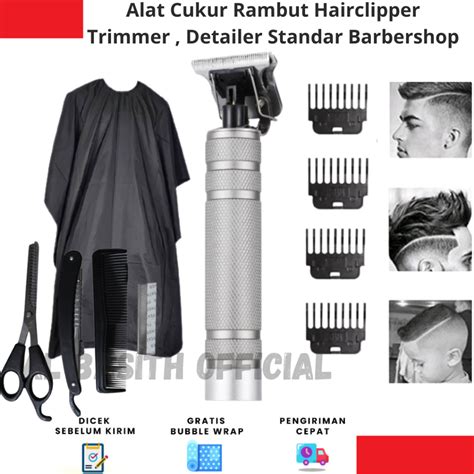 Jual Alat Cukur Elektrik Profesional Hair Trimmer Detailer Cordless Mesin Cukur Rambut Kumis