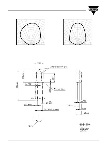 TSOP1738 Datasheet 6 7 Pages VISHAY Photo Modules For PCM Remote