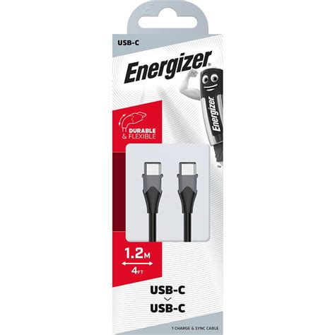 Energizer Usb C To Usb C Black Metre Each Woolworths