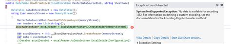 Net Core How To Mock Excelreaderfactorycreatereader And Return Iexceldatareader Data Stack