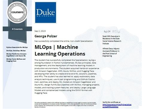 George Polzer On Linkedin Mlops Machinelearning Mlengineering