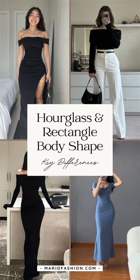 What Is The Difference Between Hourglass And Rectangle Body Shape And
