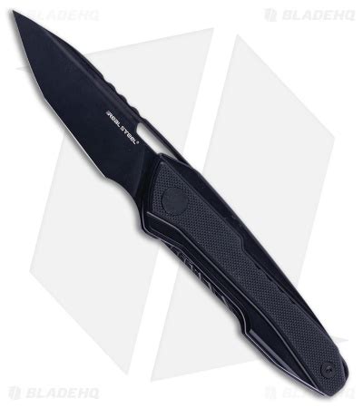 Real Steel Bullet Knife Black Titanium Black Black Rs5221b