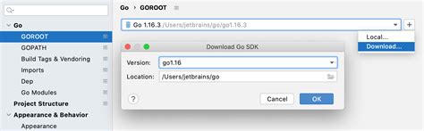 Goroot And Gopath Goland Documentation