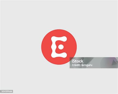 추상적임 알파벳 E 로고 디자인 템플릿 원형 센첸 팻말 통합리모컨 0명에 대한 스톡 벡터 아트 및 기타 이미지 0명 개성 개념 글로벌 커뮤니케이션 Istock