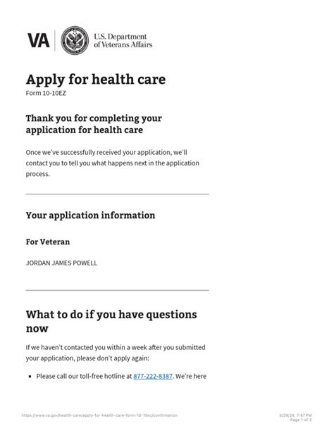 Va Application Download Free Pdf United States Department Of Veterans Affairs