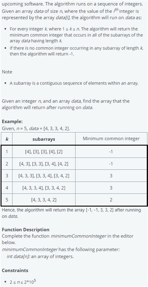 Constraints 2n2105 1data I N Input Format Chegg Com