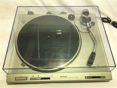 Technics Sl D202 Direct Drive Automatic Turntable System Record Player Technics Automatic
