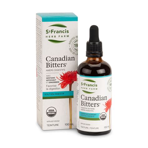 St Francis Herb Farm Canadian Bitters® Digestive Support Black
