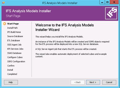 Ifs Analysis Models