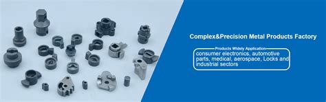 정밀 금속 가공 고복잡도 금속 제조 국제 최고의 Mim