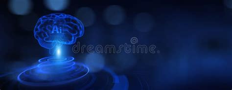 Ai Brain Visualization And Machine Learning For Digital Transformation Business And Technology