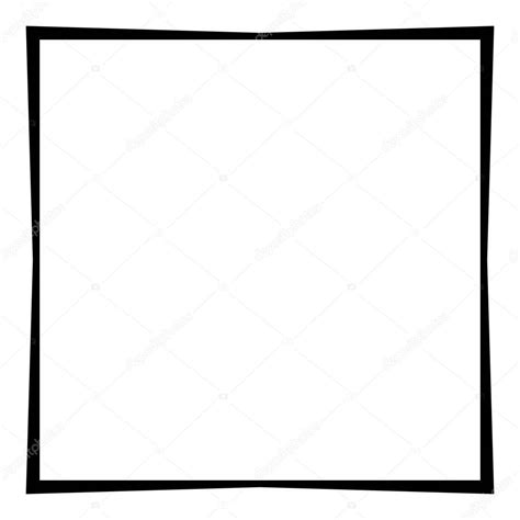 Intersecting Lines Forming Square Shape Stock Vector Vectorguy