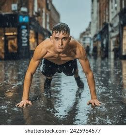 Year Old British Lad Bulging Ai Generated Image Shutterstock