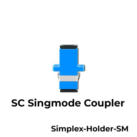 Sc Singlemode Simplex Duplex Joint Coupler Lazada