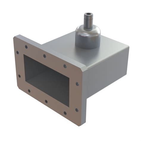 Wr284 R32 Waveguide To 716 Din Coaxial Transition Crossbar Style On Microwave Techniques