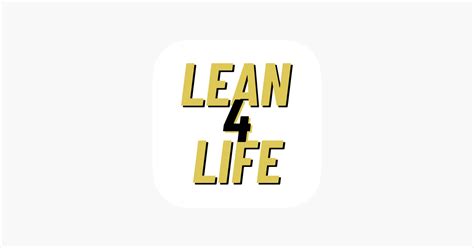 LEAN 4 LIFE On The App Store