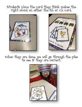 Ch And Sh Sorting By Patty Rutenbar Teachers Pay Teachers