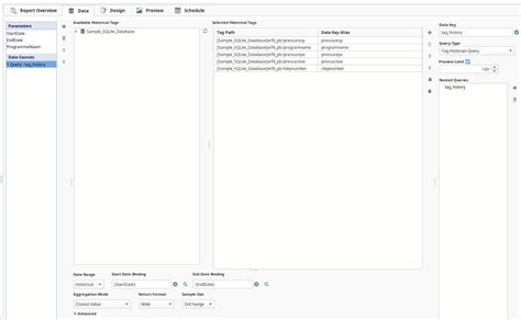 Report Timeseries Chart Issue To Show Raw Values Ignition