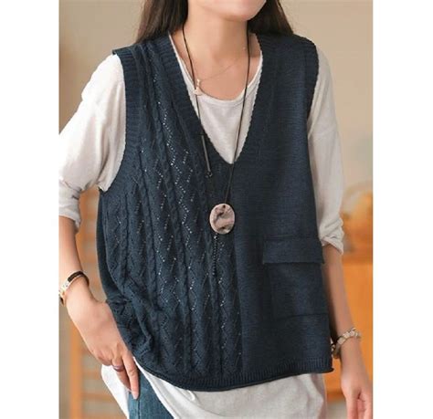 Стильные эффектные и просто красивые Подборка вязаных жилетов и безрукавок Knit Fashion