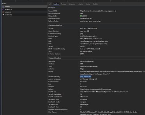 Gzip Zstd Br Priority Order Help Caddy Community
