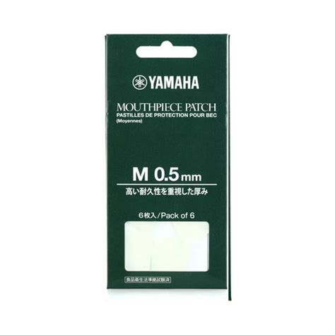Yamaha Mouthpiece Patch 0 5mm 6 Pack Ceccherinimusic