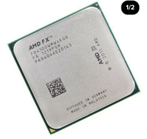 AMD FX 4100 4100 - 3.6GHz Quad-Core (FD4100WMGUSBX) Processor for sale ...
