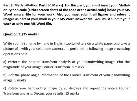 Solved Note Please Use Matlab For This I Know I Have To Chegg