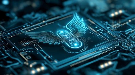 Winged Microchip Stock Illustrations 3 Winged Microchip Stock Illustrations Vectors And Clipart