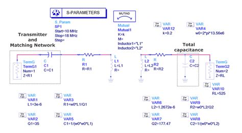 Schema Used In Keysight Ads To Simulate The Reflection Coefficient And Download Scientific