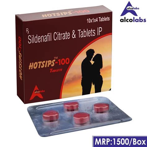 Sildenafil Citrate Tablet 100 Mg At ₹ 1500box Sildenafil Tablets In